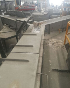 The size and grade of the runner system can meet the required conveying ...